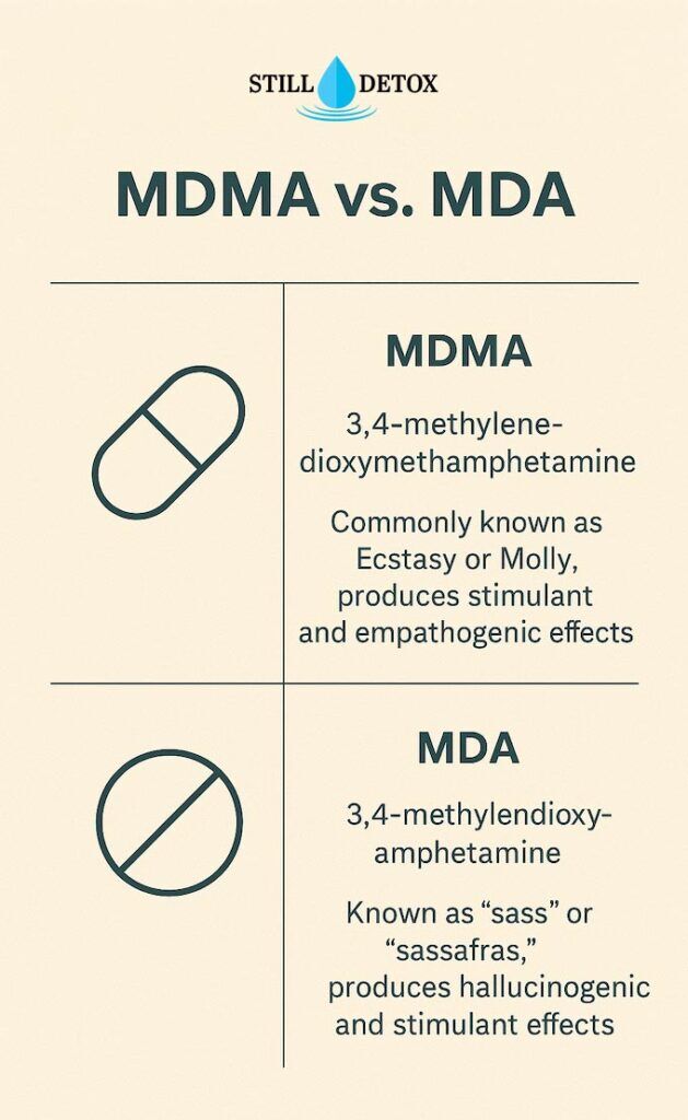 MDMA vs MDA: Comparing Molly and Sally - Still Detox